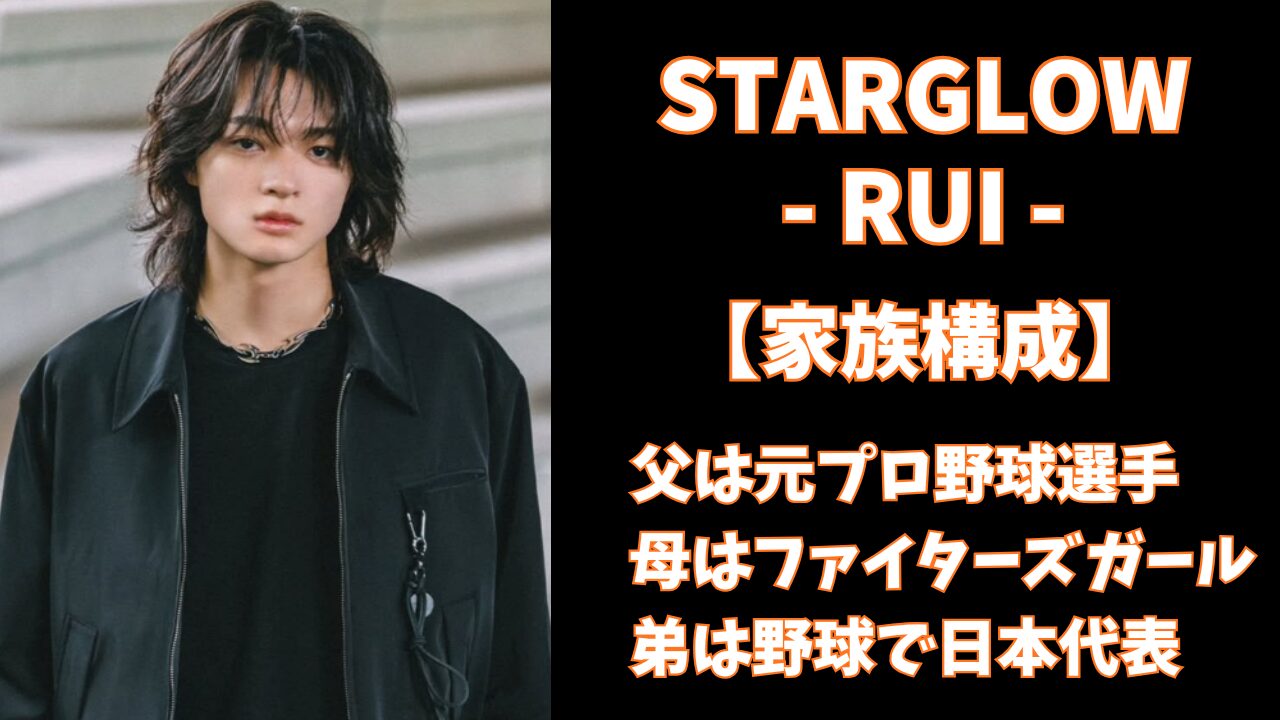 STARGLOW・RUIの父は川島慶三・母はファイターズガール！